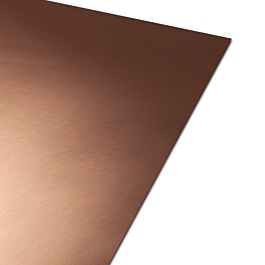 A2 Rose Gold Mirror Card Reflective 250GSM