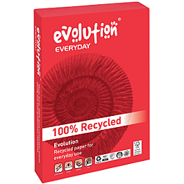 A4 Recycled White Office Printer Paper 80GSM - Evolution
